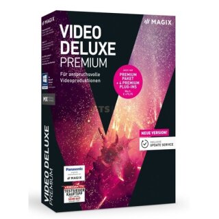 MAGIX Video deluxe Premium Vollversion MiniBox, 116,80