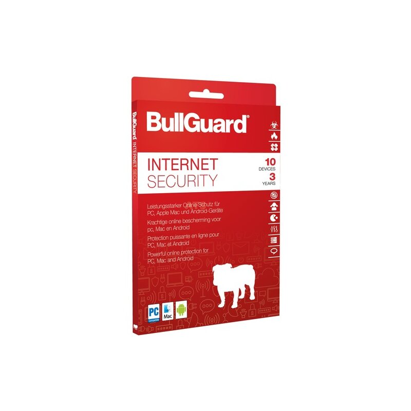 BullGuard Internet Security 2018 10 Geräte Vollversion ESD 3 Jahre